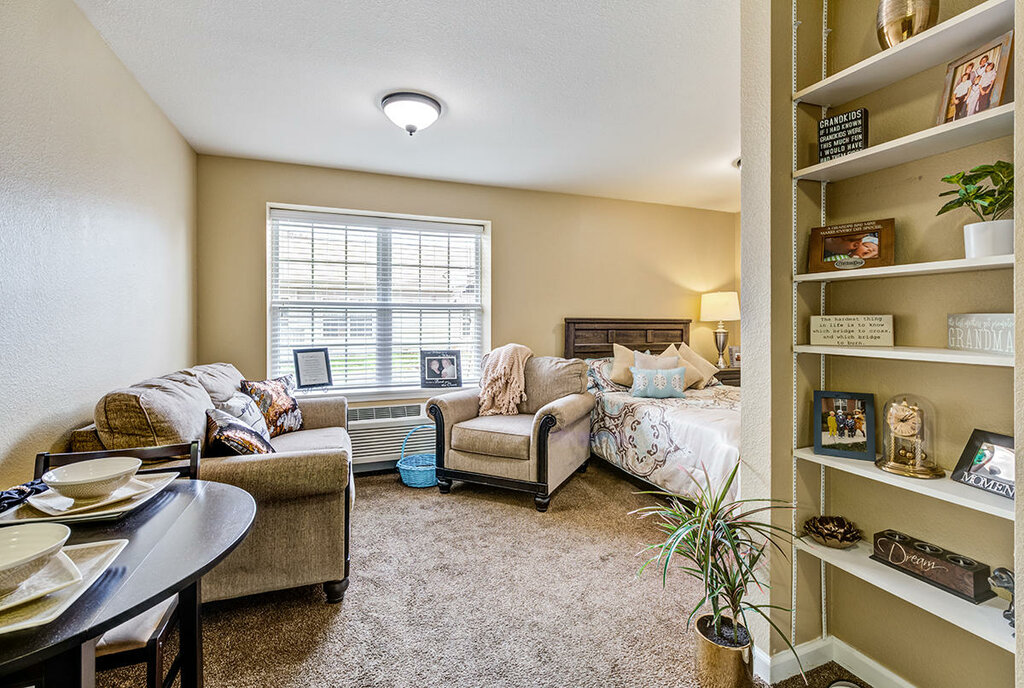 Huzurevi, bakımevi Bennett Place, İndiana Eyaleti, foto