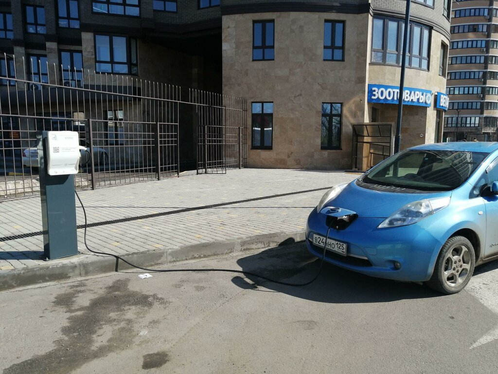 Elektrikli oto şarj istasyonları Electric Vehicle Charging Station, Krasnodar, foto