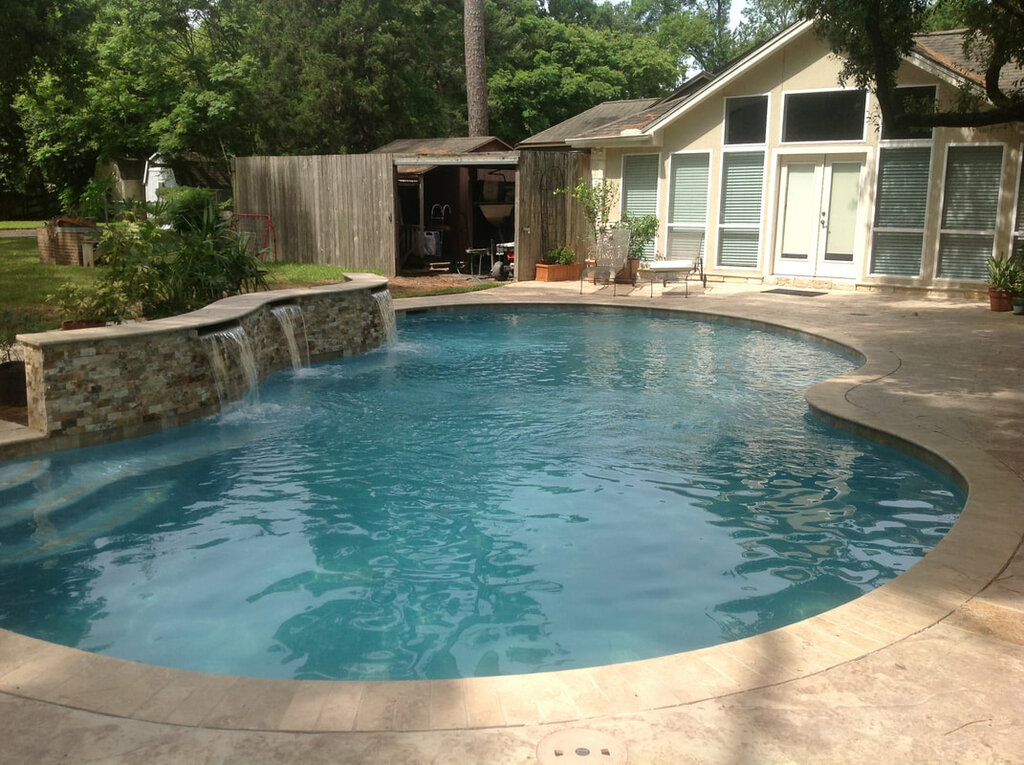 Havuz ekipmanları Venture Pool Company, Texas, foto