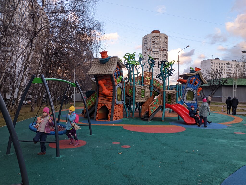 Oyun alanı Playground, Moskova, foto