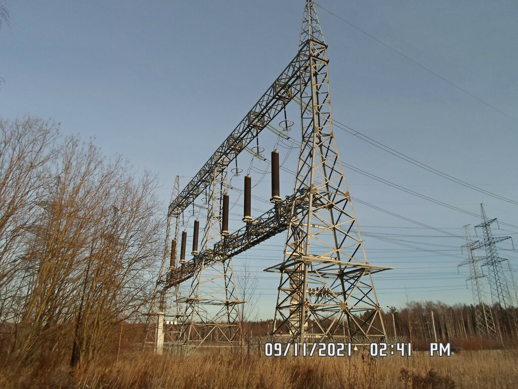 Mühendislik altyapısı Переходный пункт ЛЭП, Saint‑Petersburg, foto