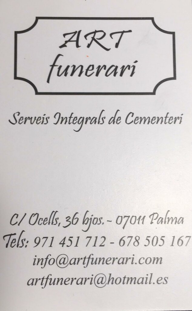 i̇nşaat malzemeleri toptan Art Funerari, Palma, foto