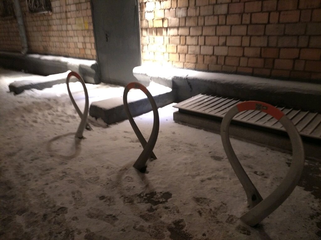 Bisiklet park yerleri Велопарковка, Moskova, foto