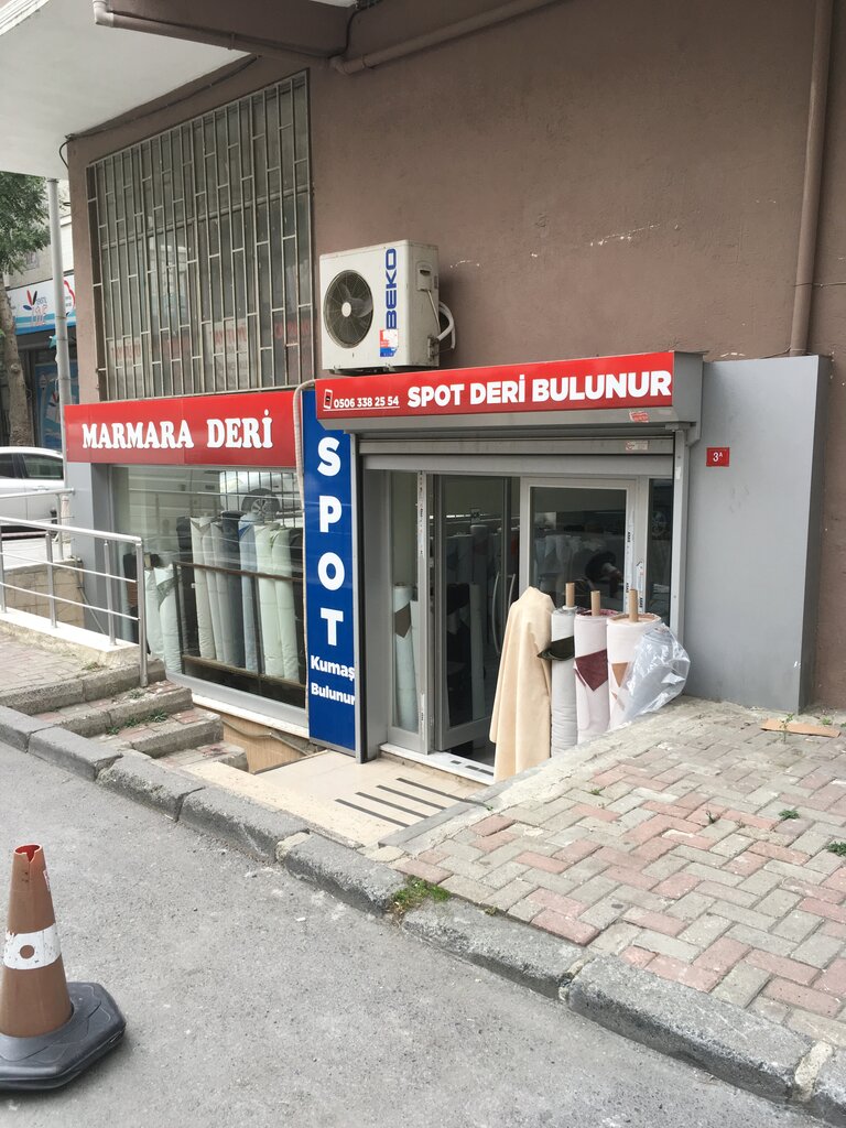 Tekstil ekipmanları Marmara Deri, İstanbul, foto