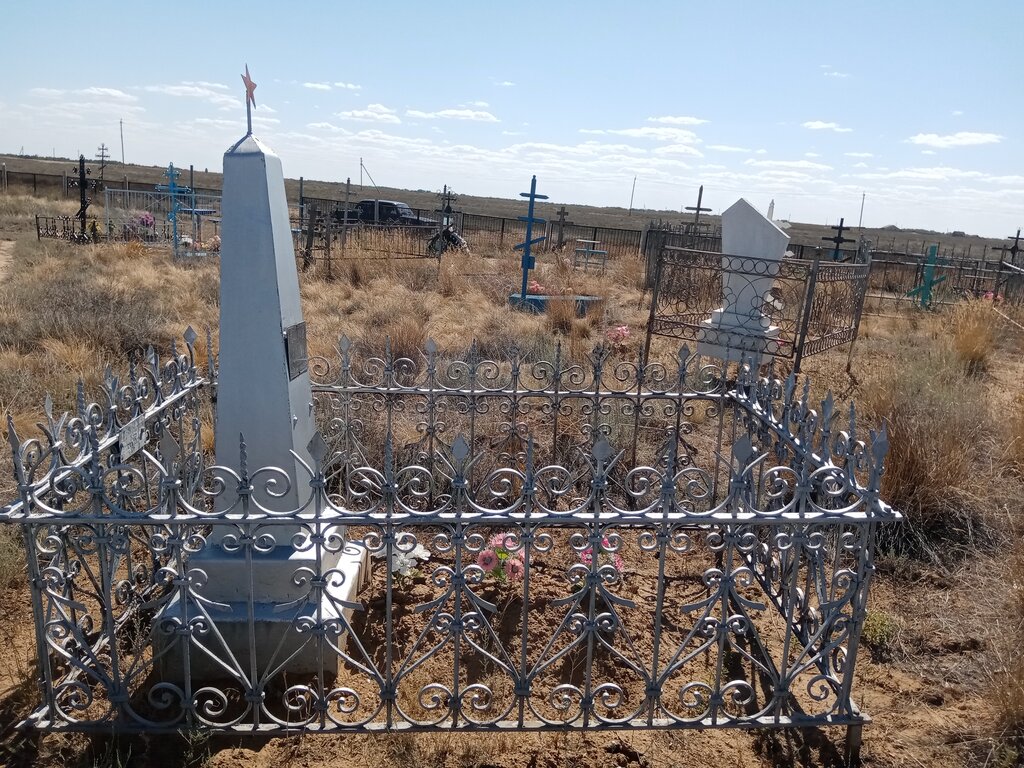 Anıt, heykel Воинам-односельчанам, павшим в годы Великой Отечественной войны, Astrahanskaya oblastı, foto