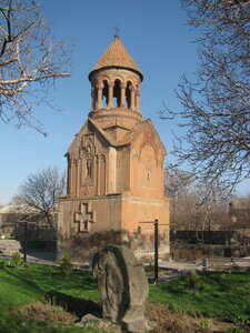 Church of the Holy virgin (Kotayk Region, Yeghvard), ermeni apostolik kilisesi  Yeğvard'dan