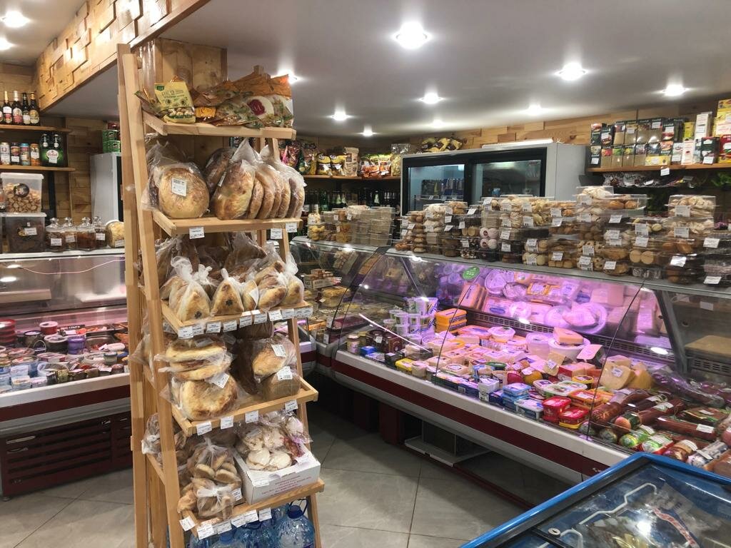 Kasap, şarküteri Grocery Store, Moskova ve Moskovskaya oblastı, foto