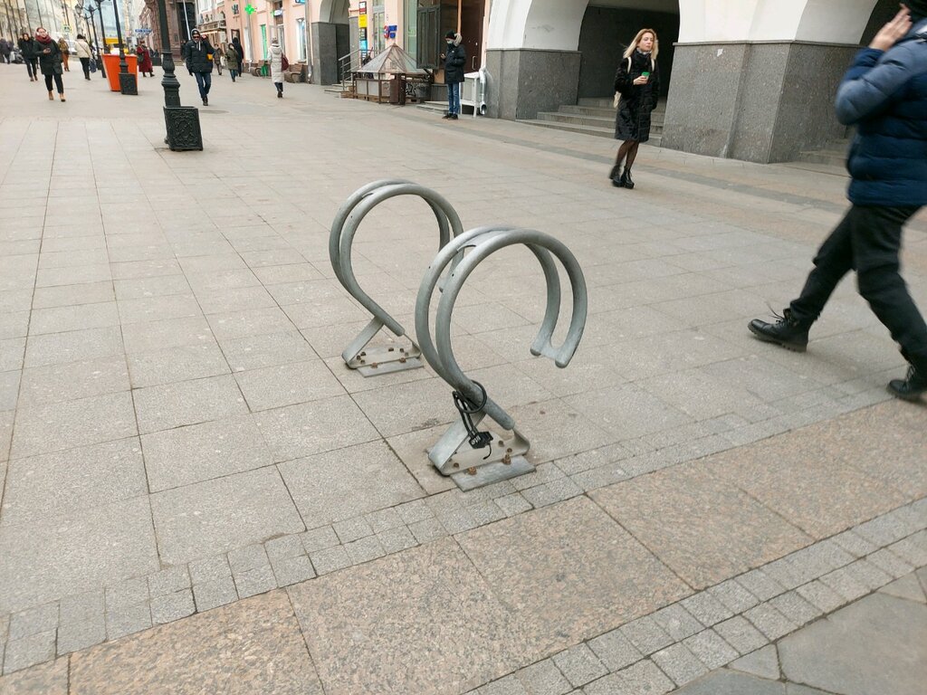 Bisiklet park yerleri Bicycle parking, Moskova, foto