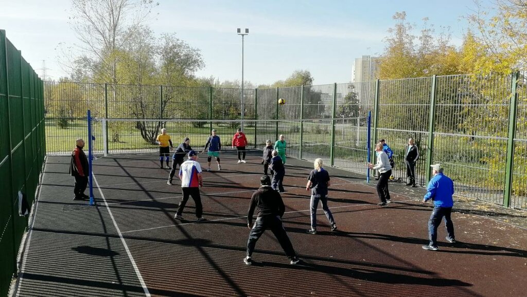 Spor alanı Волейбольная площадка, Moskova, foto