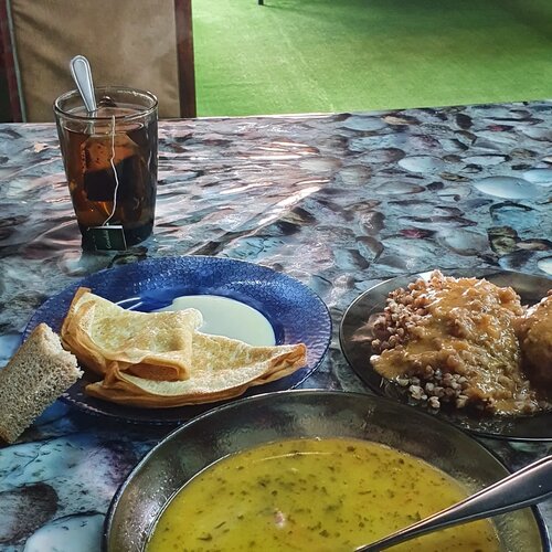 Kafe Домовая кухня, Sahalin Bölgesi, foto