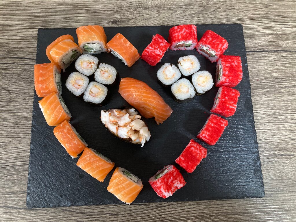 Suşi restoranı Sushi Sem, Smolenskaya oblastı, foto