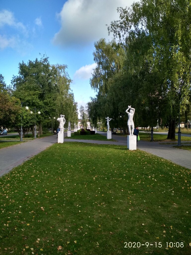 Park, sokak heykeli Скульптуры, Zelenodolsk (Yeşel Üzen), foto