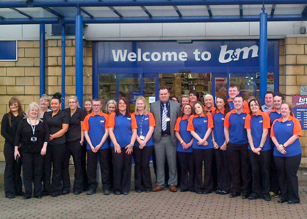 Şans oyunları B&m Home Store, Glasgow, foto