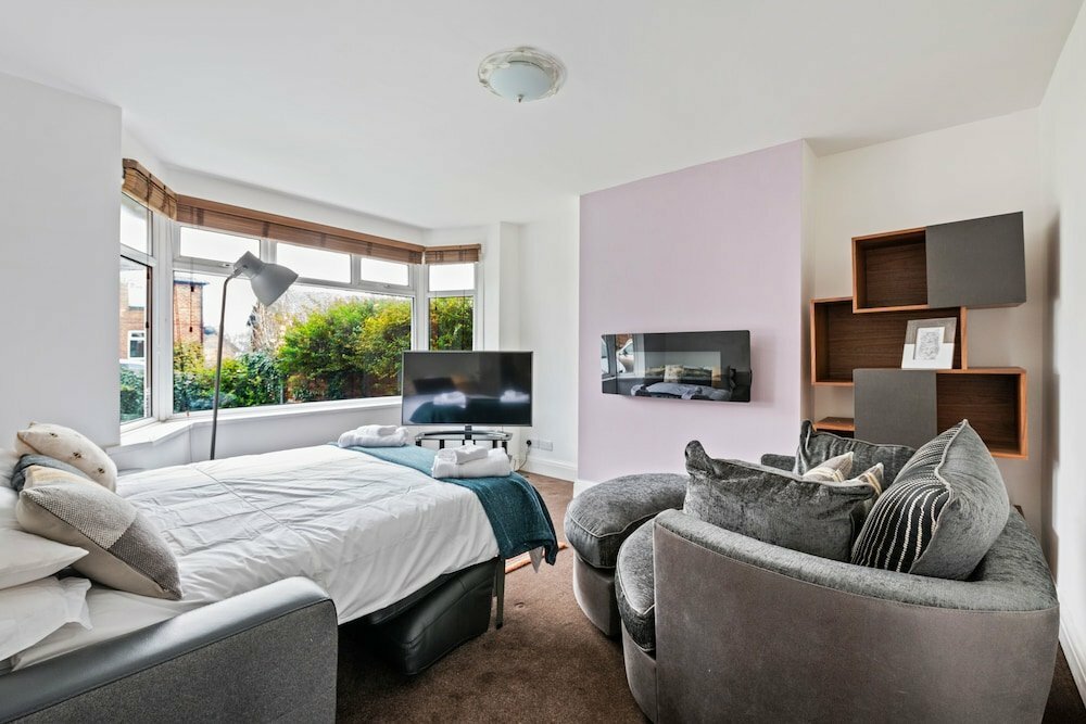 Otel New Bright & Stylish 4bd Home City Centre of Leeds, Leeds, foto