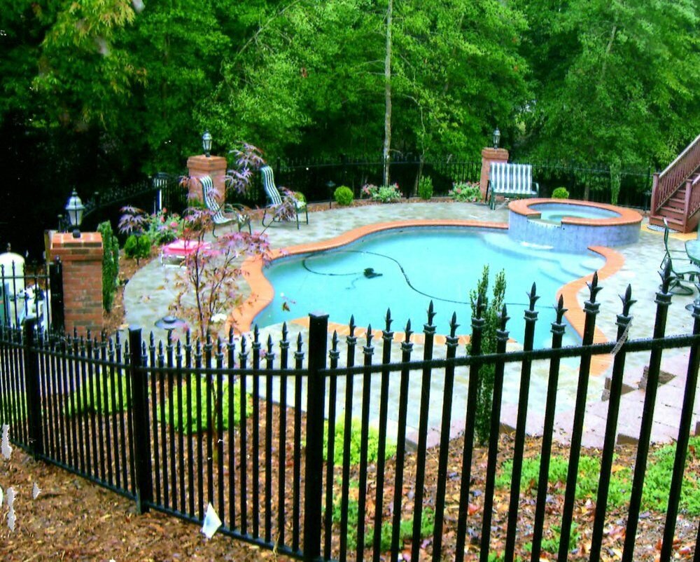 Çitler, parmaklıklar Catawba Valley Fence, Kuzey Carolina Eyaleti, foto