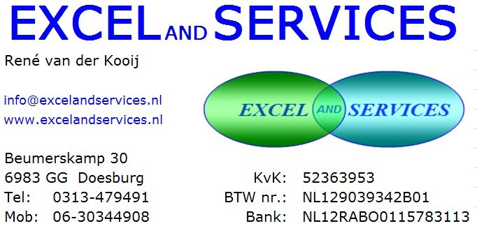 Yazılım firmaları EXCELandSERVICES uw Excel specialist, Gelderland, foto