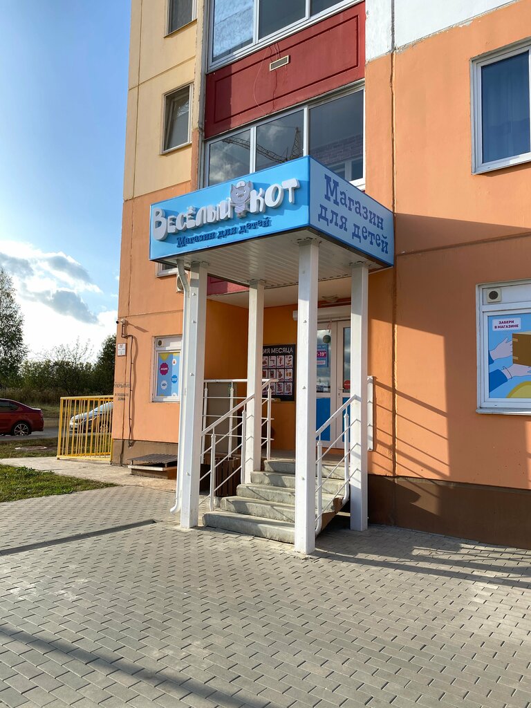 Çocuk oyunları ve oyuncakları Vesyolyj kot, Orlovskaya oblastı, foto