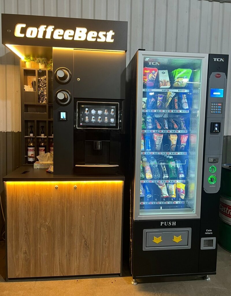 Kahve otomatı CoffeeBest, Moskova, foto