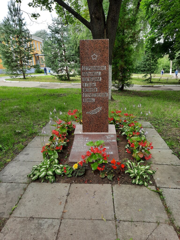 Anıt, heykel Сотрудникам больницы, павшим в годы Великой Отечественной войны, Tula, foto
