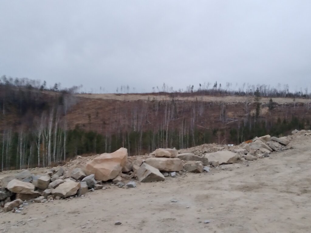 Dağ zirvesi Гора Толстая, Altayski krayı, foto