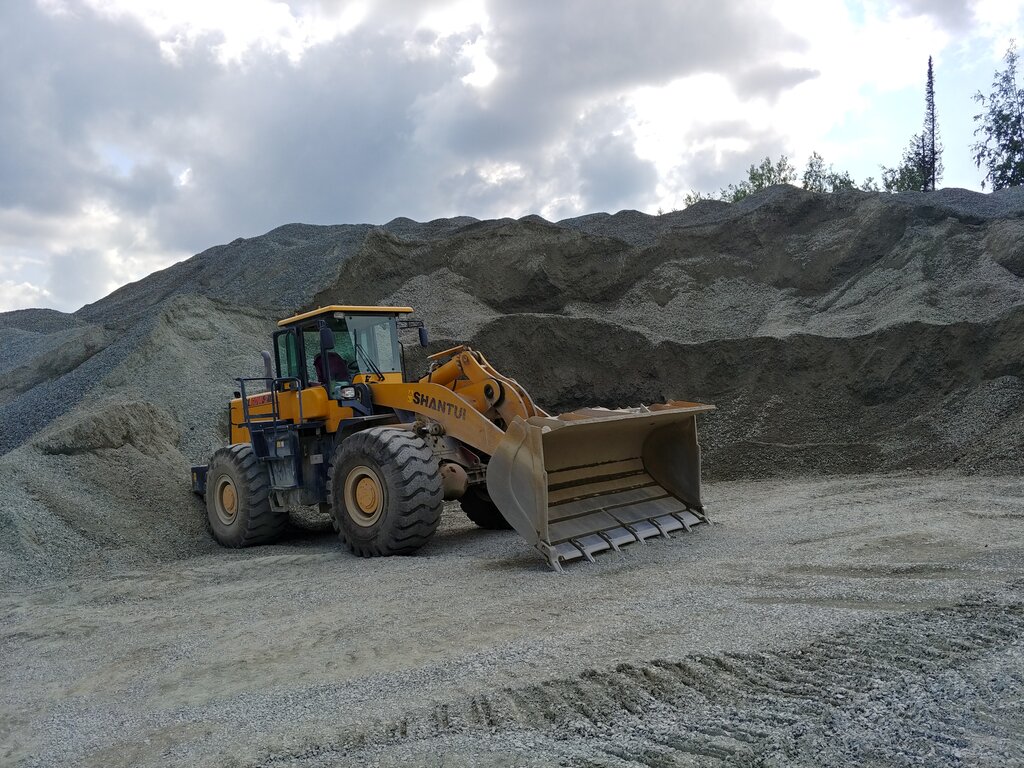 Endüstriyel mineraller Саянский щебень, Krasnoyarski krayı, foto