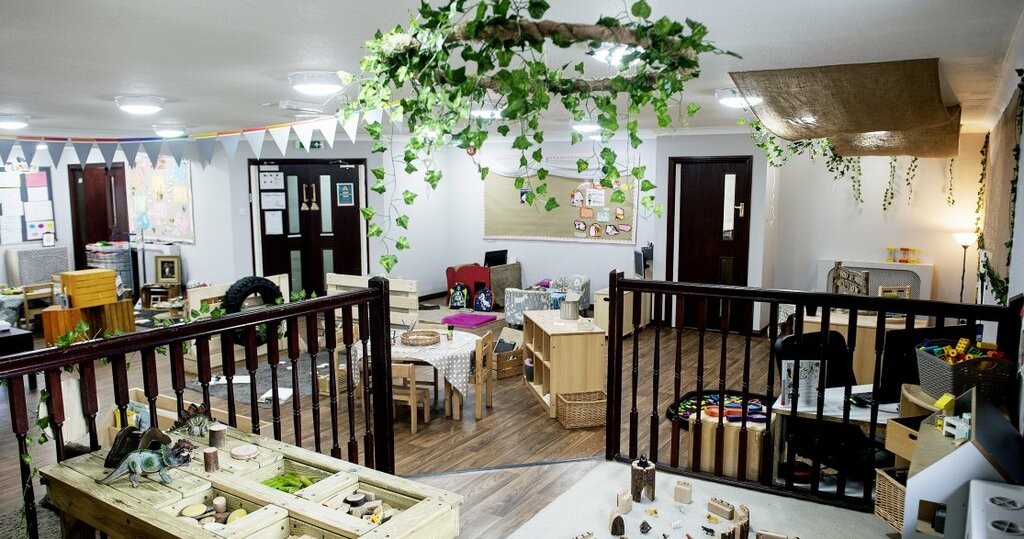 Anaokulları Busy Bees in East Kilbride, İskoçya, foto