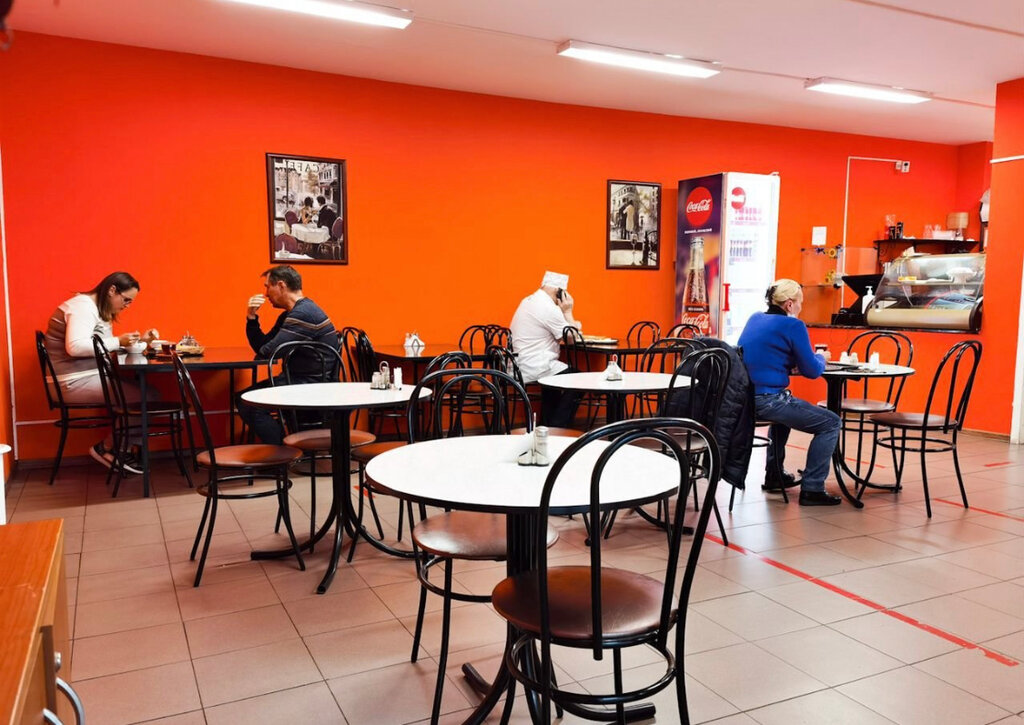 Kantin, yemekhane Cafe, dining room, Moskova, foto