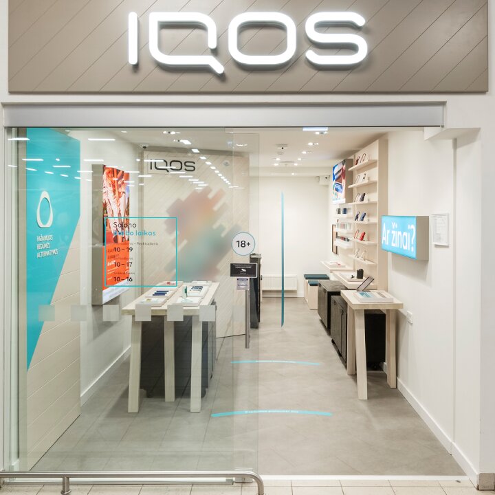 Elektronik sigara satış noktaları Iqos Parduotuvė, Telshay, foto