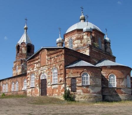 Ortodoks kiliseleri Церковь Вознесения Господня, Voronejskaya oblastı, foto