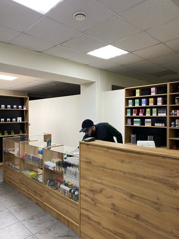 Tütün, sigara mağazaları Imperial Tobacco Chel, Çeliabinsk, foto