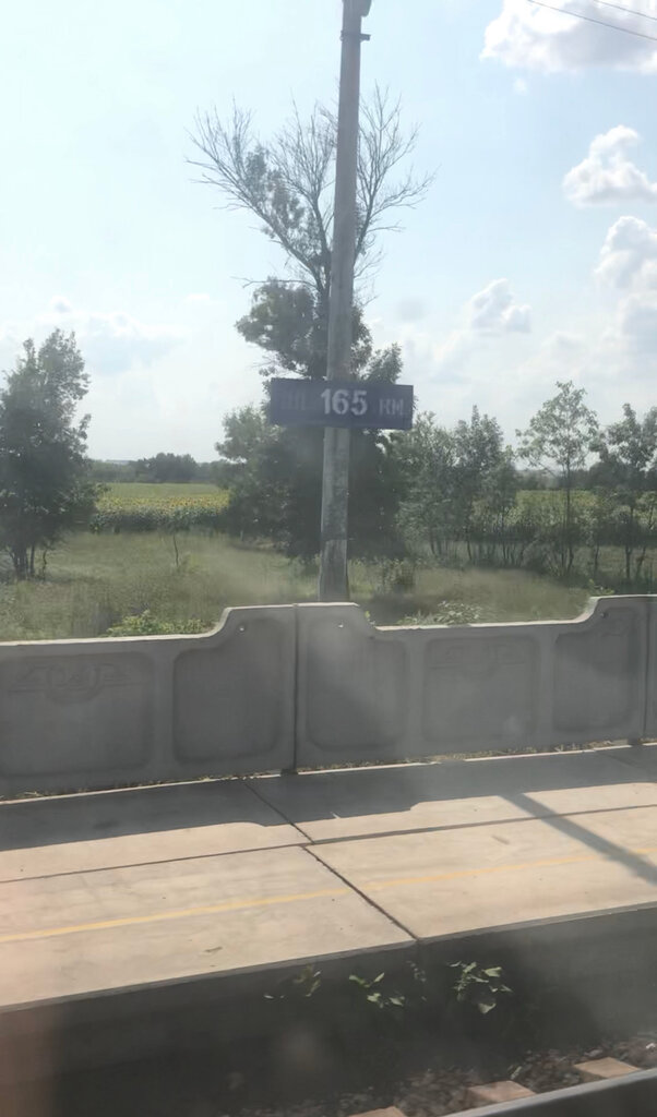 Tren istasyonu остановочный пункт 165 километр, Dnepropetrovsk Bölgesi, foto