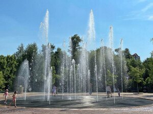 Поющий фонтан (Moscow Region, Mytischi, City of Mytischi Central Park of Culture and Leisure), çeşme  Mytişçi'den