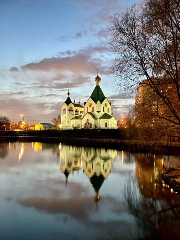 Ortodoks kiliseleri Church of All Saints Who Shone in the Russian Land, Moskova, foto