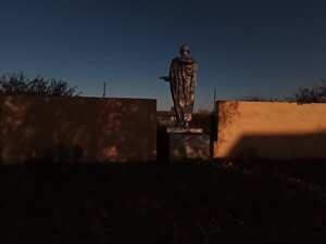 Воинам, павшим в Великой Отечественной войне (Kirov Region, Sanchurskiy munitsipalny okrug, selo Alekseikha), anıt, heykel  Kirovskaya oblastından