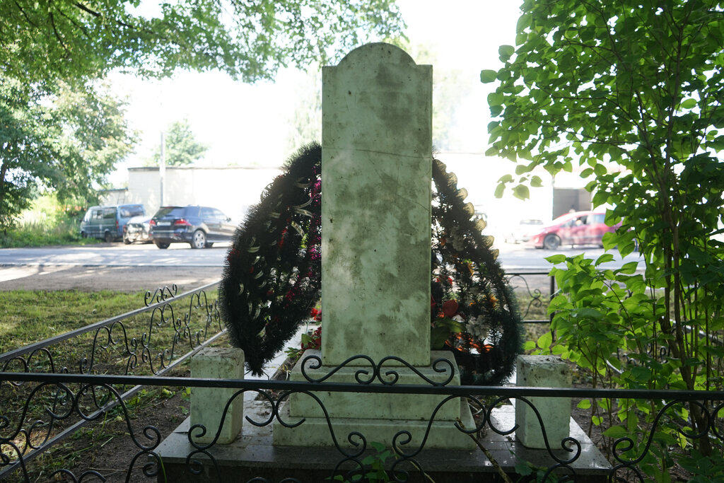 Anıt, heykel А.А. Рыбников, Saint‑Petersburg ve Leningradskaya oblastı, foto
