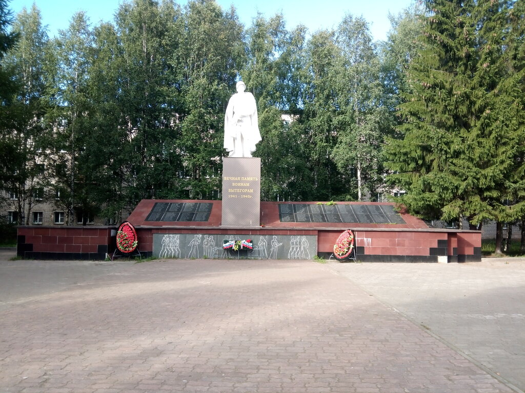 Anıt, heykel Воинам-вытегорам Великой Отечественной войны, Vytegra, foto