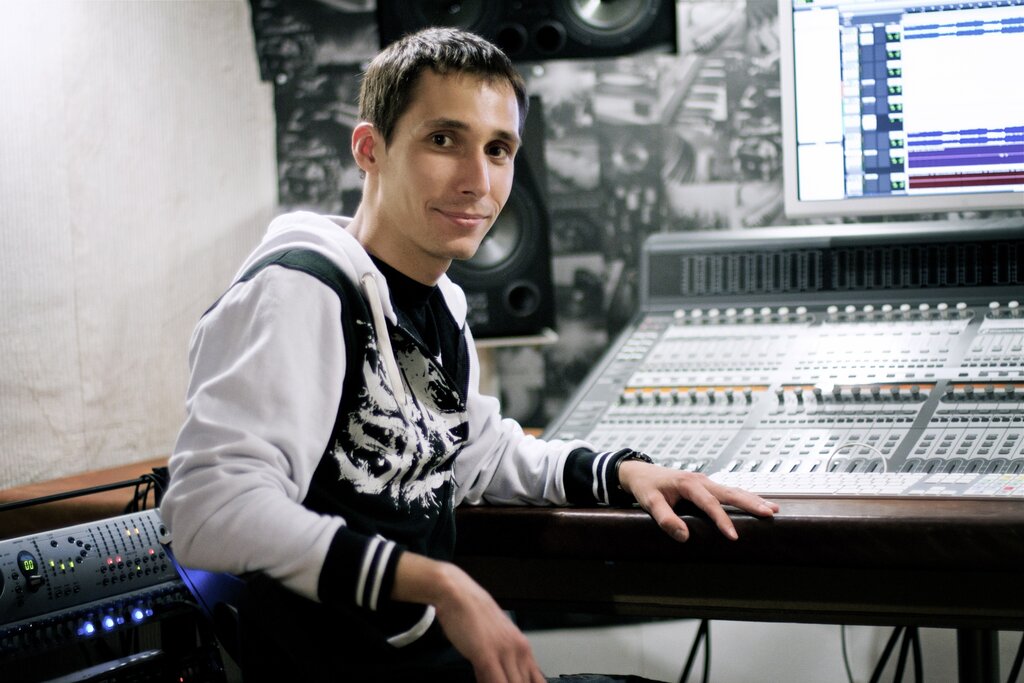 Ses kayıt stüdyoları Spk music Production, Moskova, foto