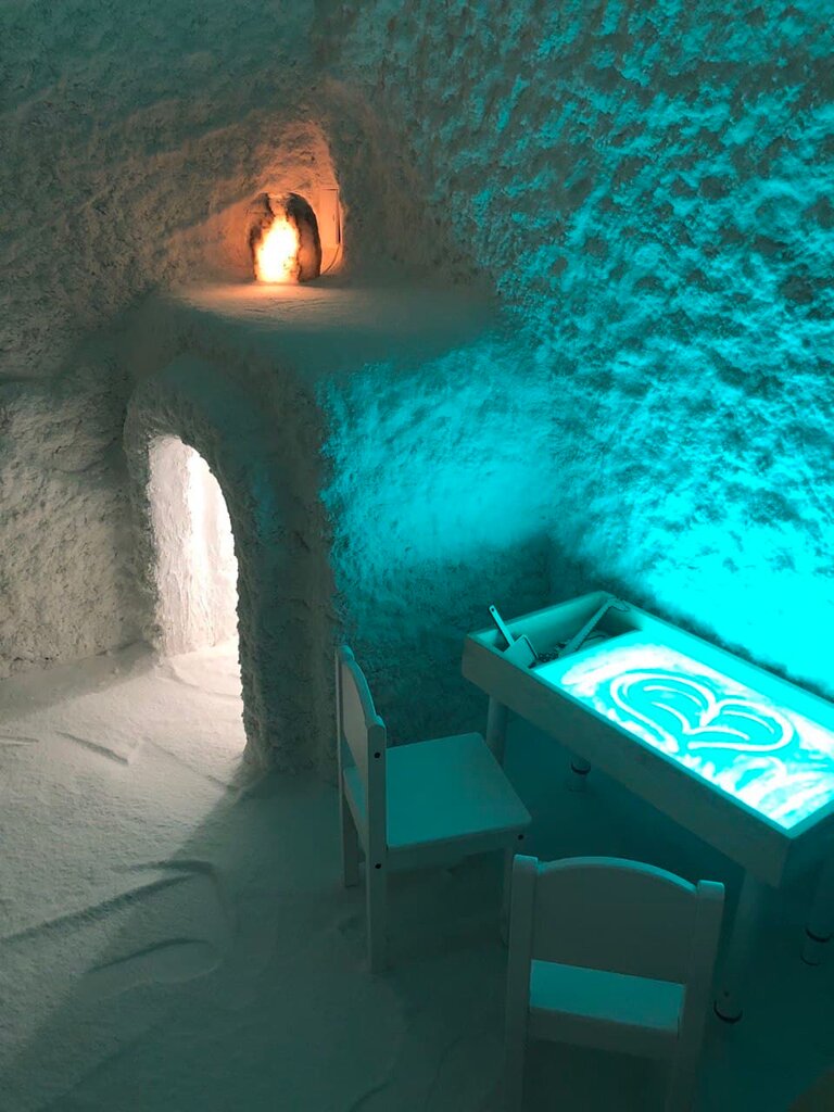 Tuz mağarası Соляная пещера, Izobilny, foto