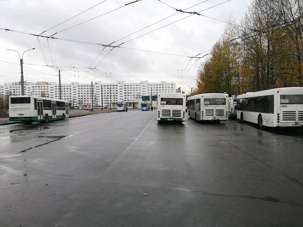 Otobüs park yerleri Кольцо 12 Автобуса, Saint‑Petersburg, foto