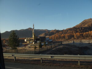 Героям Великой Отечественной войны (Republic of Altai, Ongudayskiy rayon, selo Shashikman), anıt, heykel  Altay Cumhuriyeti'nden