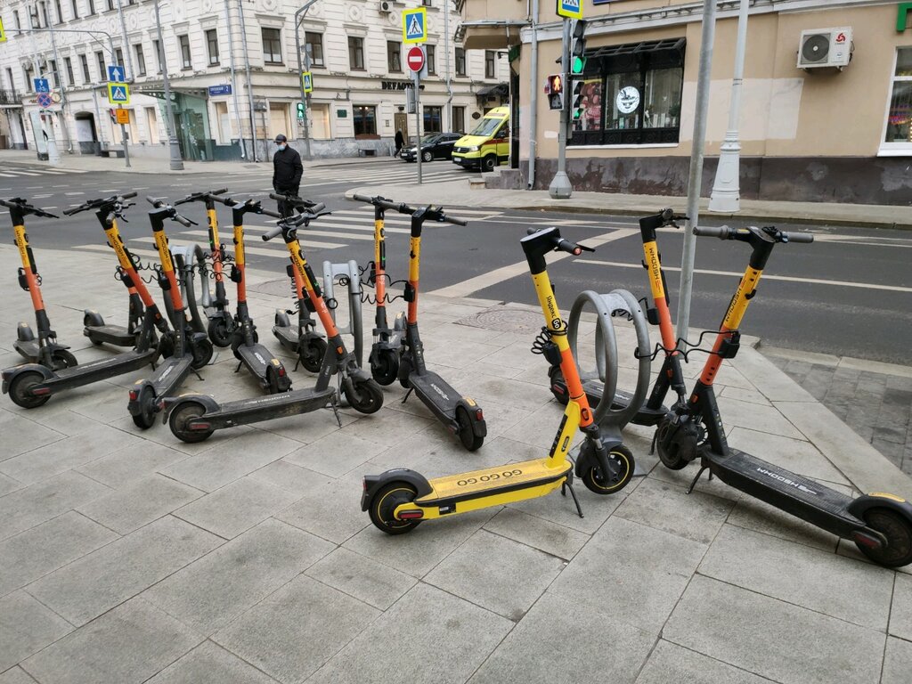 Bisiklet park yerleri Велопарковка, Moskova, foto
