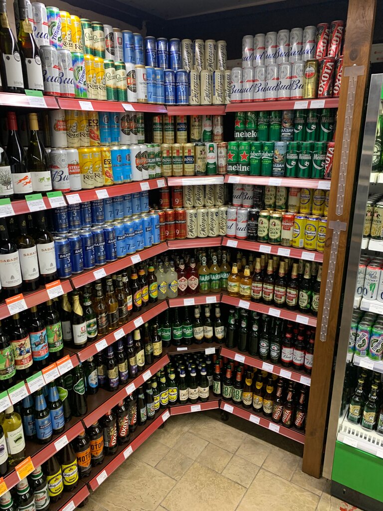 Alkollü içecekler Vino i Eda, Moskova, foto