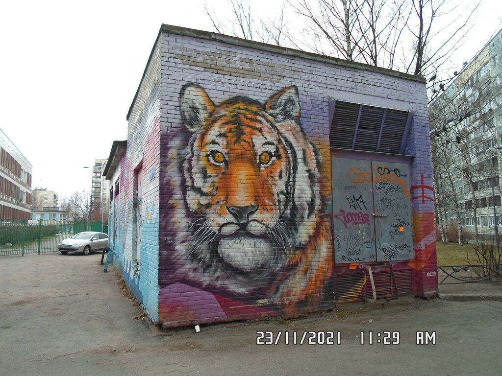 Mühendislik altyapısı Трансформаторная подстанция № 17735, Saint‑Petersburg, foto