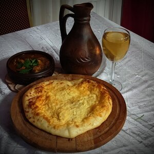 Genacvale_cafee (Severnaya ulitsa No:1А, selo Sharapovo), restoran  Moskova ve Moskovskaya oblastından