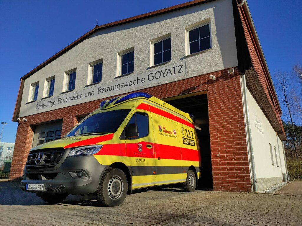 Sosyal yardım kuruluşları Johanniter-Unfall-Hilfe E. V. - Rettungswache Goyatz, Brandenburg, foto