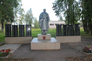 Погибшим воинам-землякам (Vologda Region, Gryazovetskiy munitsipalny okrug, selo Sidorovo), anıt, heykel  Vologodskaya oblastından