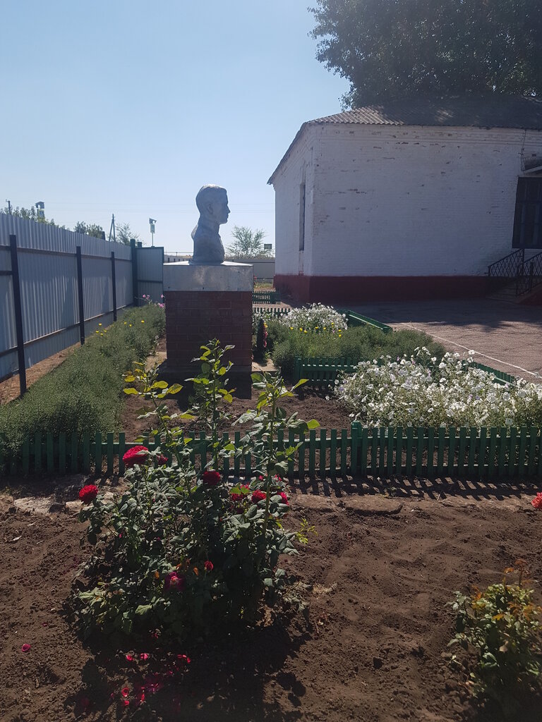 Anıt, heykel Бюст Героя Советского Союза Т.И. Брагонина, Voronejskaya oblastı, foto
