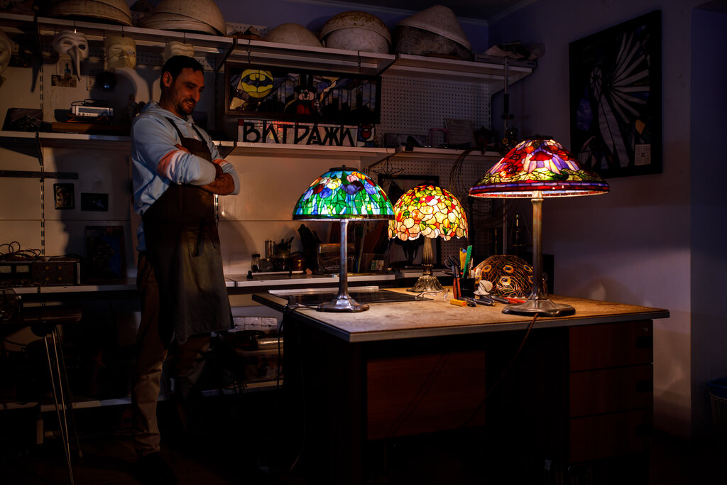 Vitray firmaları Andrei Dzyuba' Stained Glass Atelier, Samara, foto