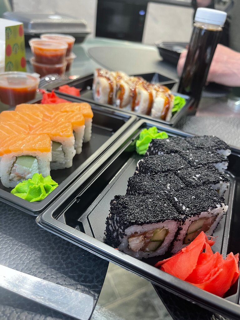 Suşi restoranı J&d Sushi Wok, Moskova, foto