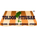 Toldos Pitiusas (Islas Baleares, Santa Eulalia del Río, Santa Eulária des Riu, Calle Juan Tur Tur), çerçeve ve çadır yapıları  Santa Eulalia del Rio'dan